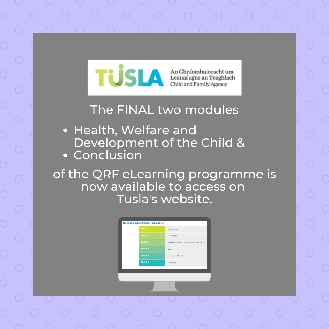 QRF eLearning - Longford Childcare Committee